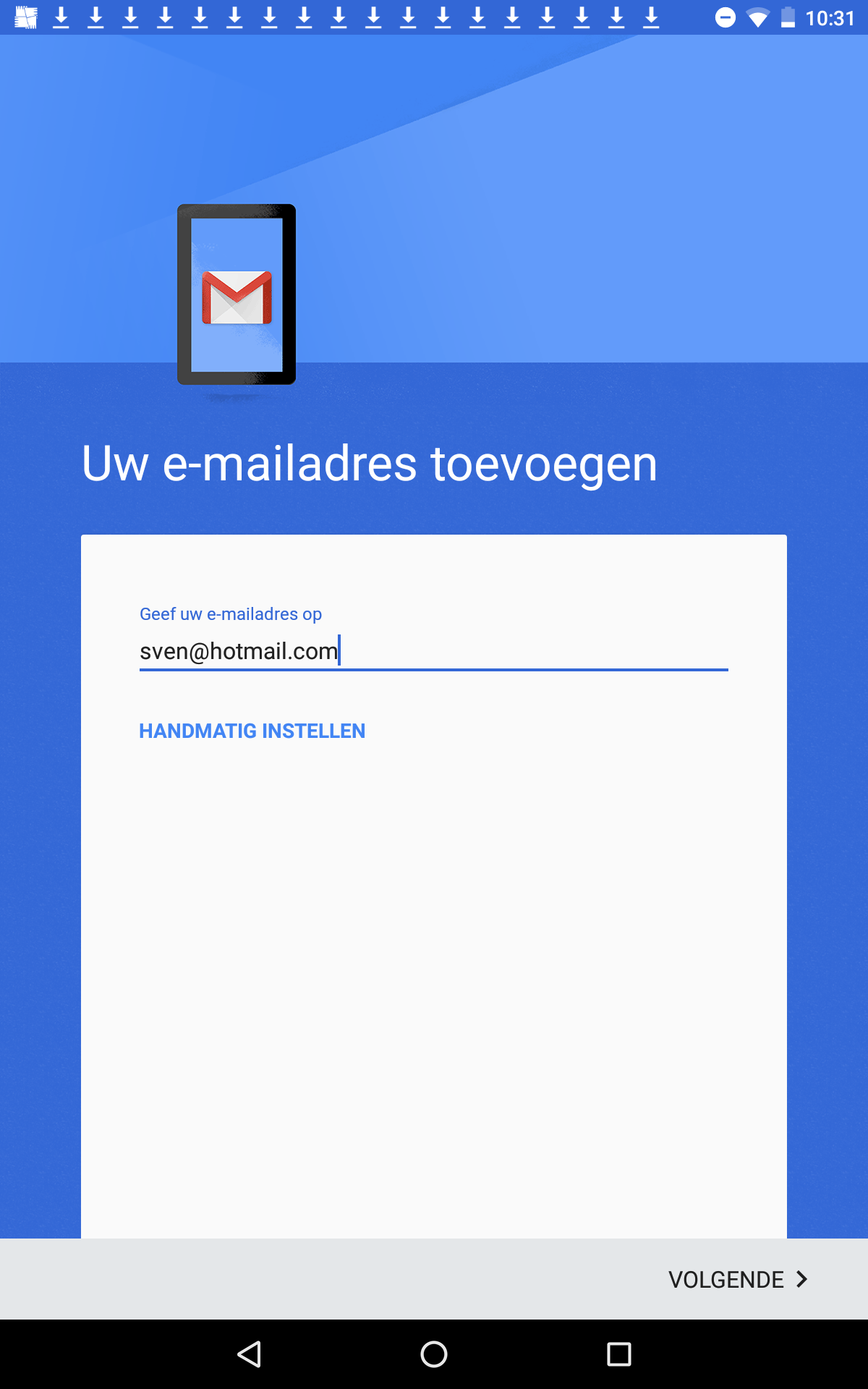 Email instellen op een Android Telefoon. Stap voor stap uitgelegd.