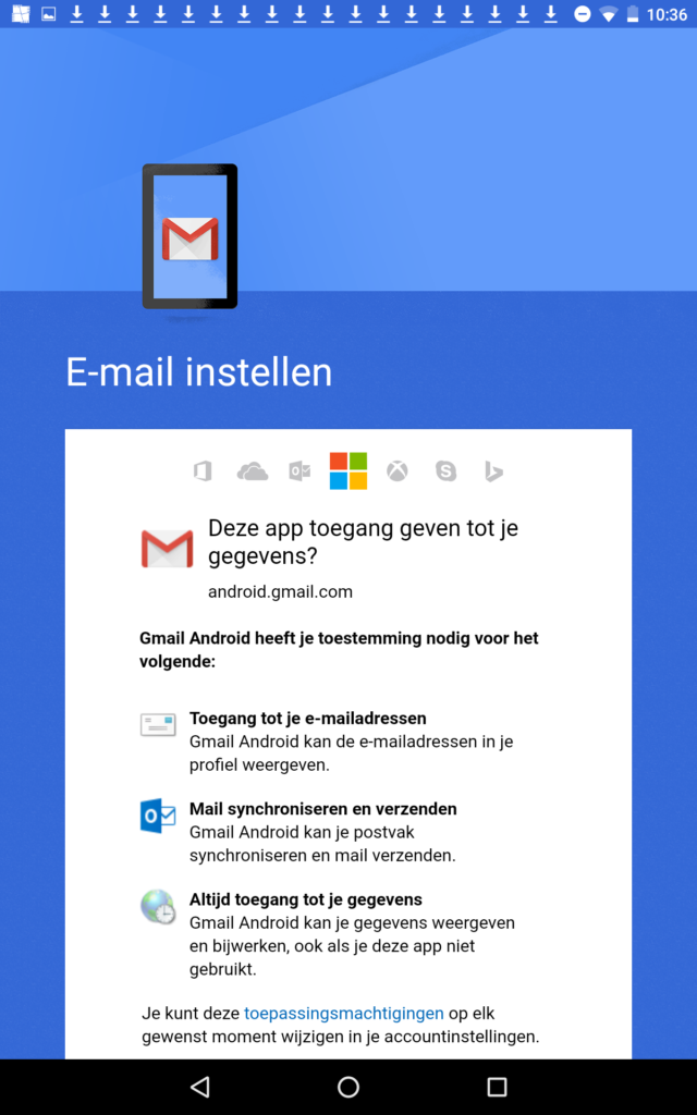 Email instellen op een Android Telefoon. Stap voor stap uitgelegd.